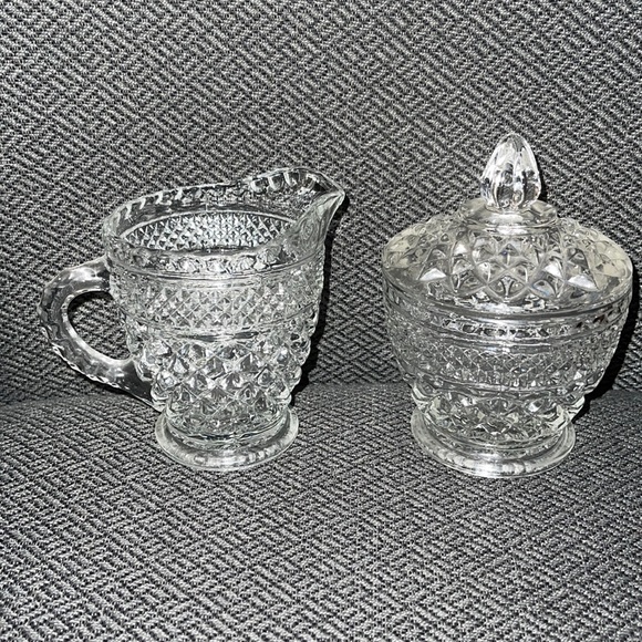 Anchor Hocking | Kitchen | Vintage Anchor Hocking Sugar Creamer | Poshmark